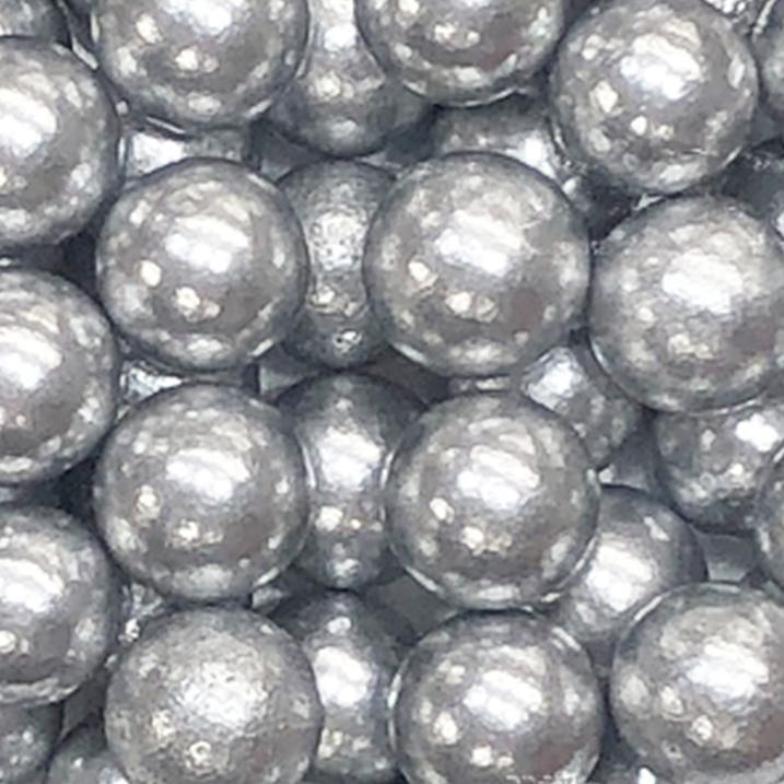 Silver Cola Rolla Balls 1/2 inch | SooSweetShop.ca